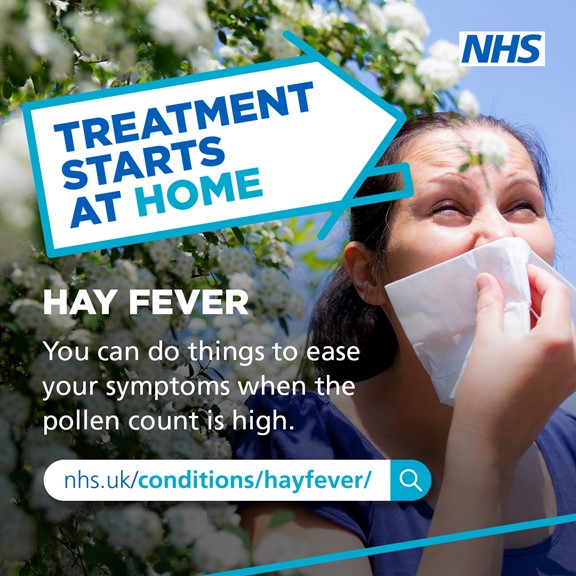 Hayfever treatment starts at home « Chilcote Surgery