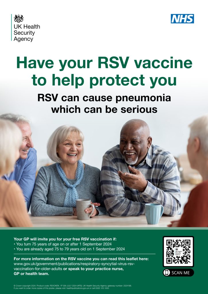 RSV Vaccine for Older Adults « Chilcote Surgery